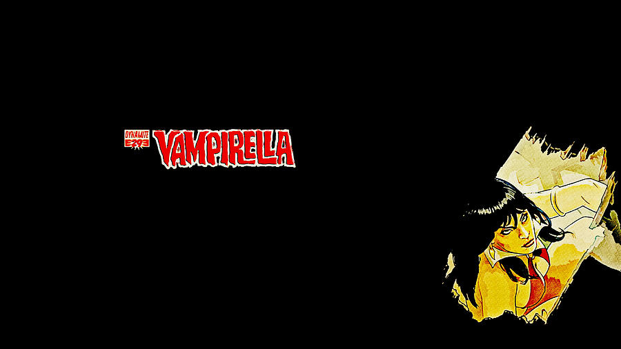 Vampirella Digital Art By Lora Battle Fine Art America