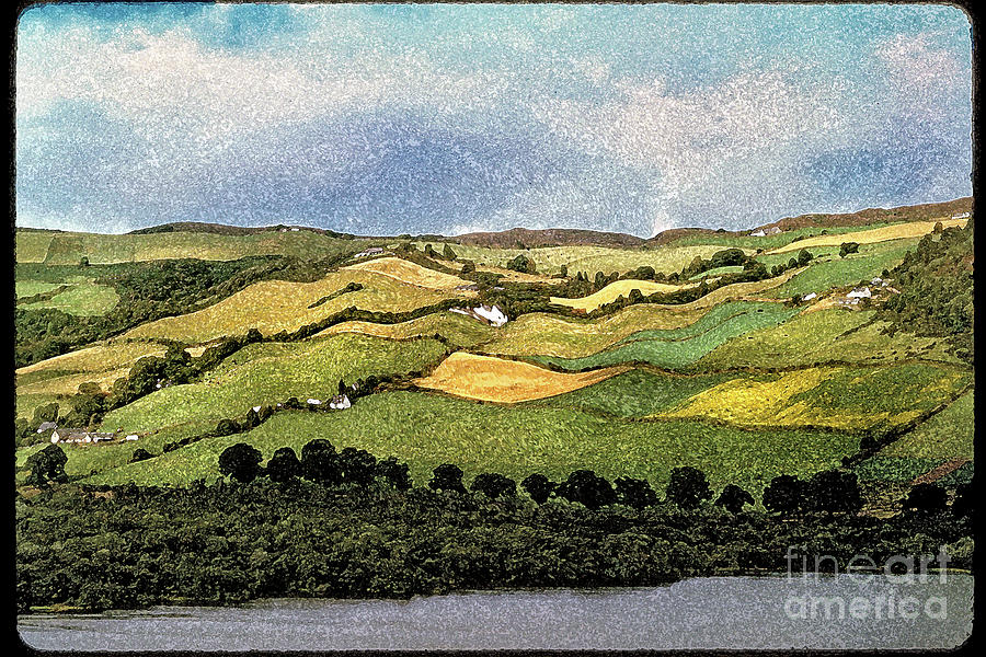 Van Goghs Scotland 1975 Watercolor Photograph By Michael Ziegler Pixels