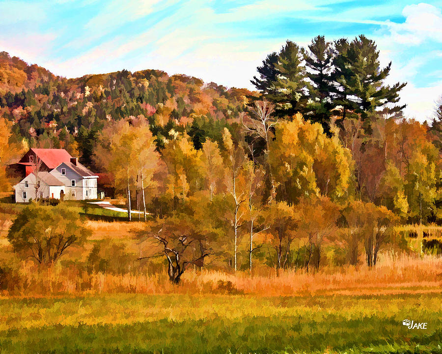 Vermont Farm 2 New England Photograph by Jake Steele - Fine Art America
