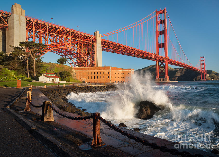 View from Fort Point Photograph by Ken Craven - Fine Art America