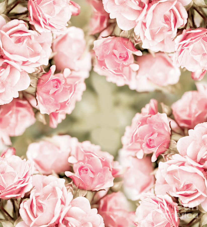 Vintage rose bouquet sepia toned flowers Photograph by Arletta Cwalina ...