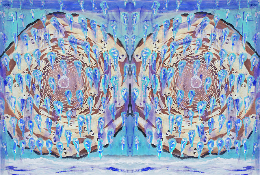 Vortex To Hell Mirror inverted Painting by Don Lee - Fine Art America