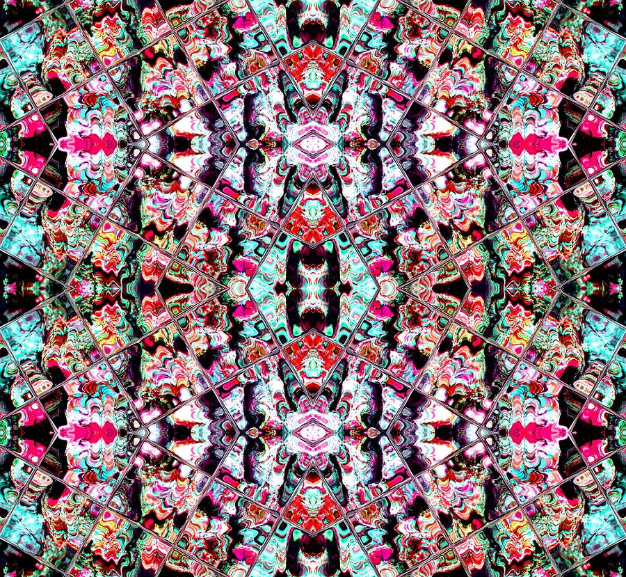 Warped Reflection Pattern Photograph by Zazl Art - Fine Art America