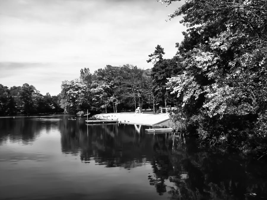 Wenonah Lake-Black and White Photograph by Carol McGinn - Pixels Wenonah Lake-Black and White Photograph by Carol McGinn - Pixels