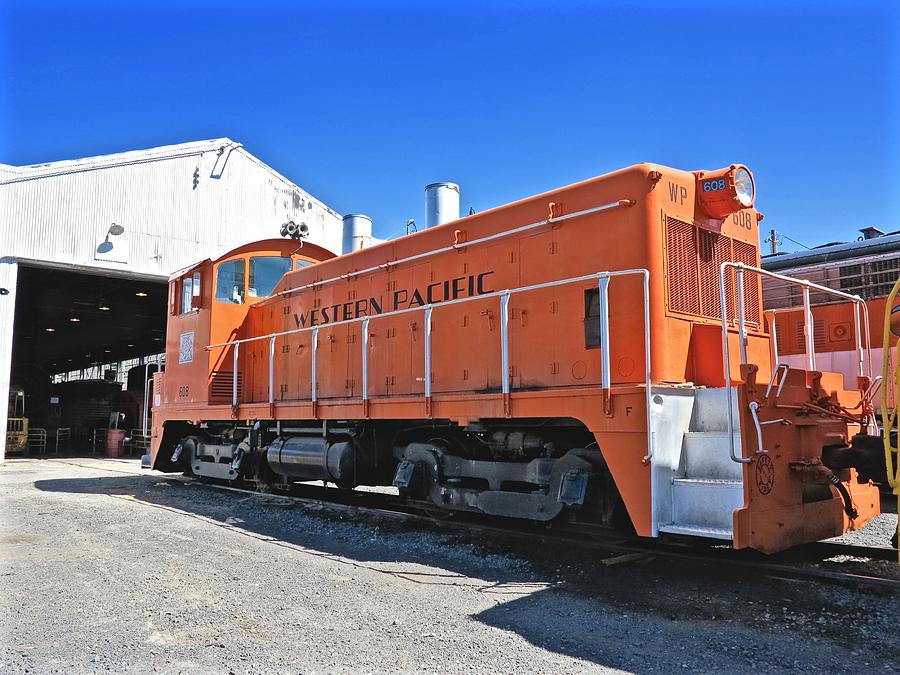 Western Pacific 608 1940 EMD NW2u Photograph by Backcountry Explorers | Fine Art America