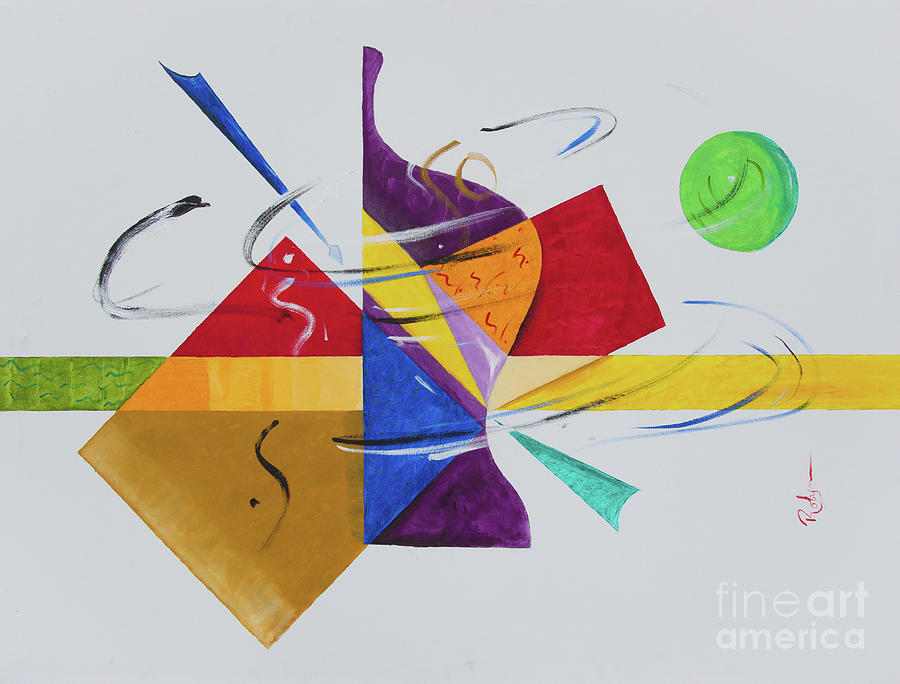 Wind Me Up Painting by Robyn Little - Fine Art America