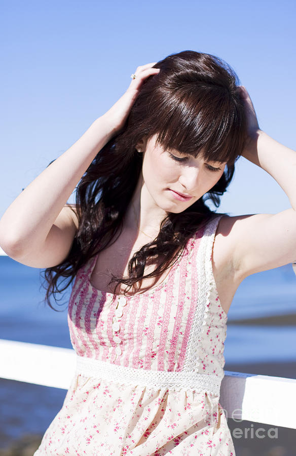 Woman Letting Her Hair Down Photograph By Jorgo Photography Fine Art