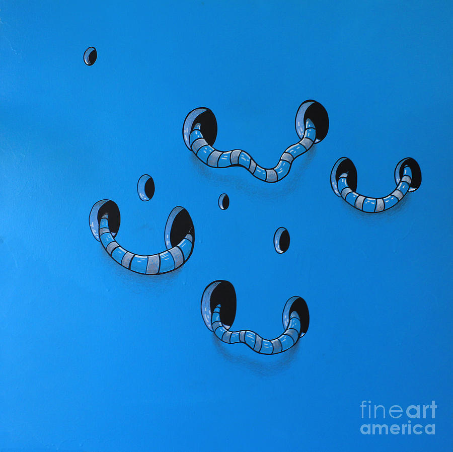 Worms Painting by Evgeni Vatsov FINGAH - Fine Art America