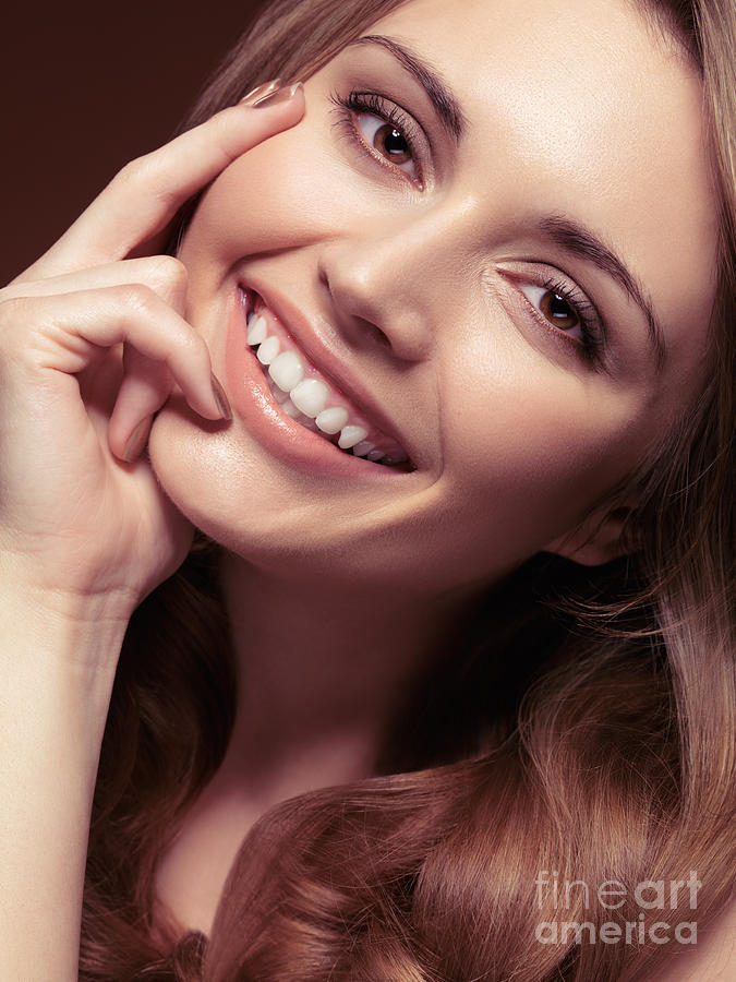 Young Woman With A Natural Smile Photograph By Oleksiy Maksymenko