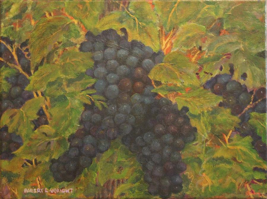 Zinfandel Painting by Robert Wright - Fine Art America
