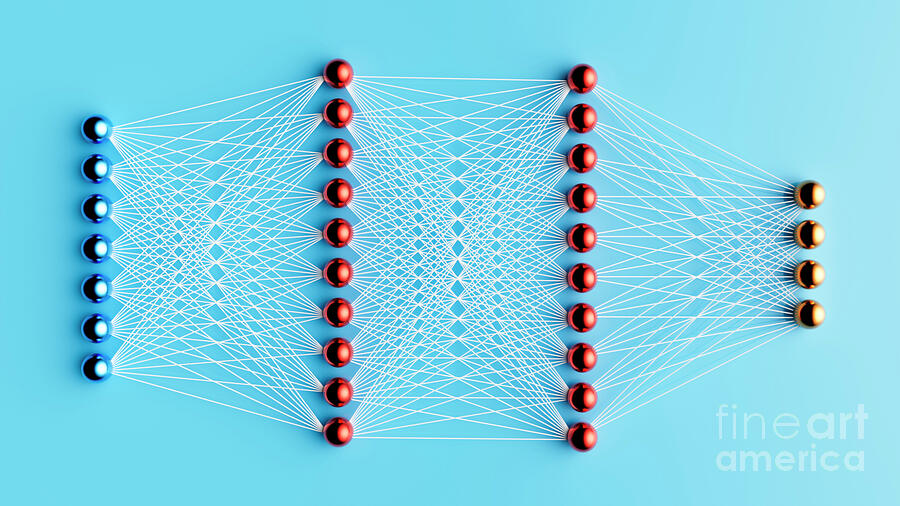 Ai Neural Network #1 by Thom Leach / Science Photo Library