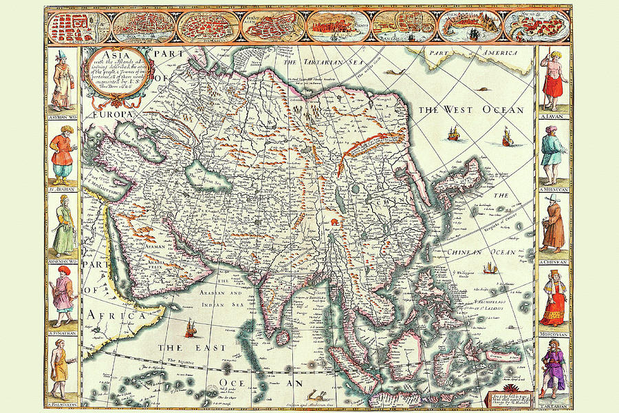 Asia Painting by John Speed - Fine Art America