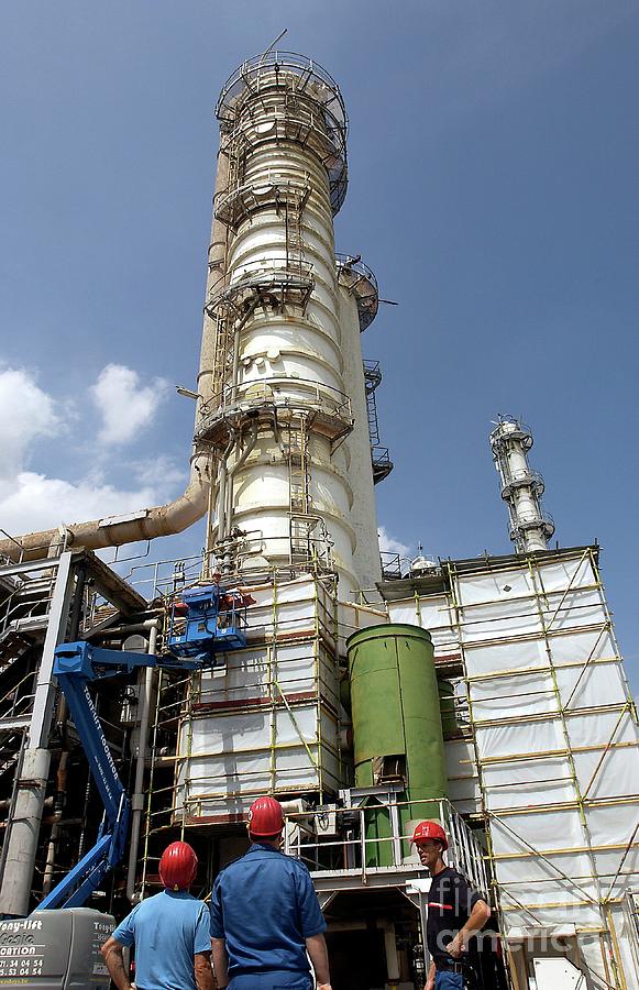 Chemical Industry #1 by Science Photo Library