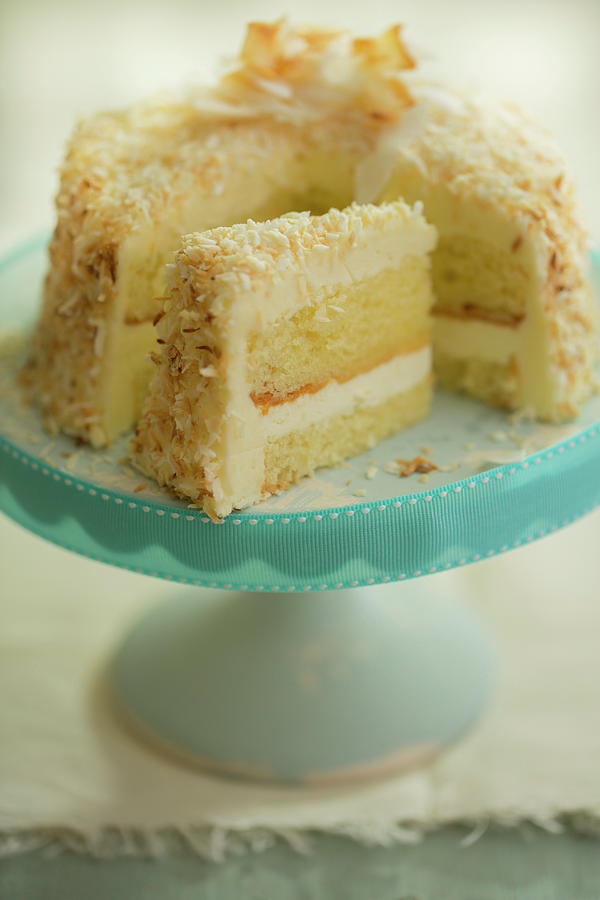 Coconut Cake Photograph by Eising Studio - Fine Art America