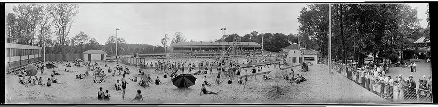 Crystal Pool Glen Echo Park Maryland Photograph By Fred Schutz Collection