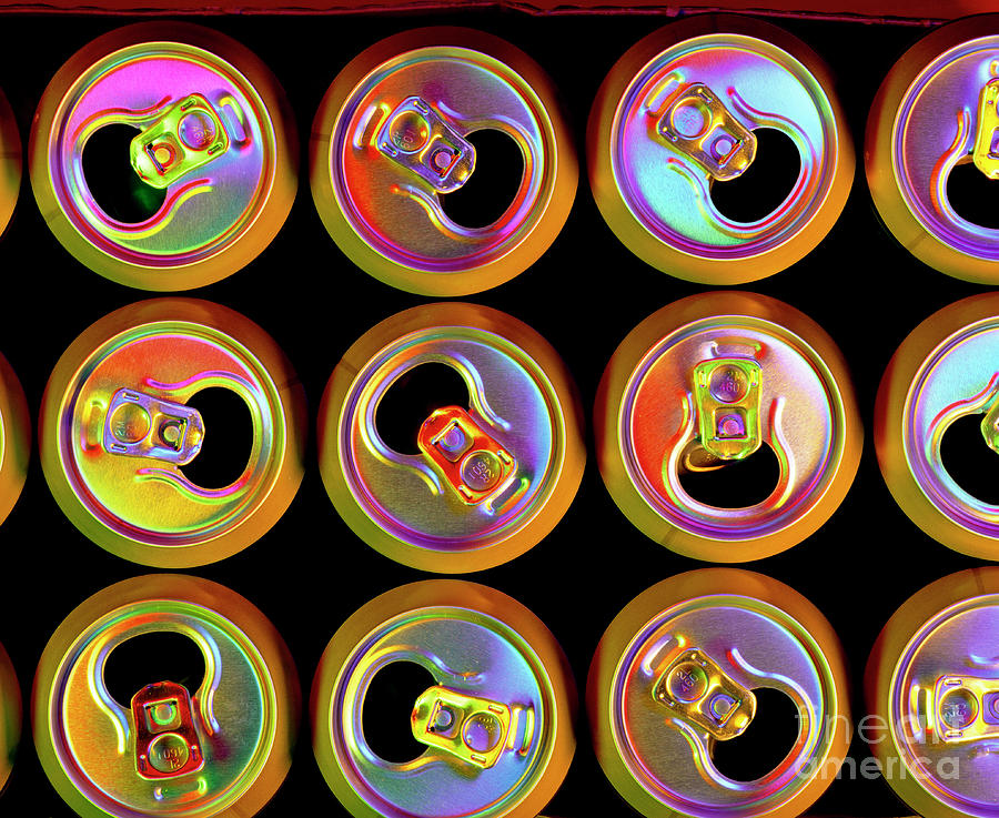 Drinks Cans Photograph by Astrid & Hanns-frieder Michler/science Photo Library - Pixels