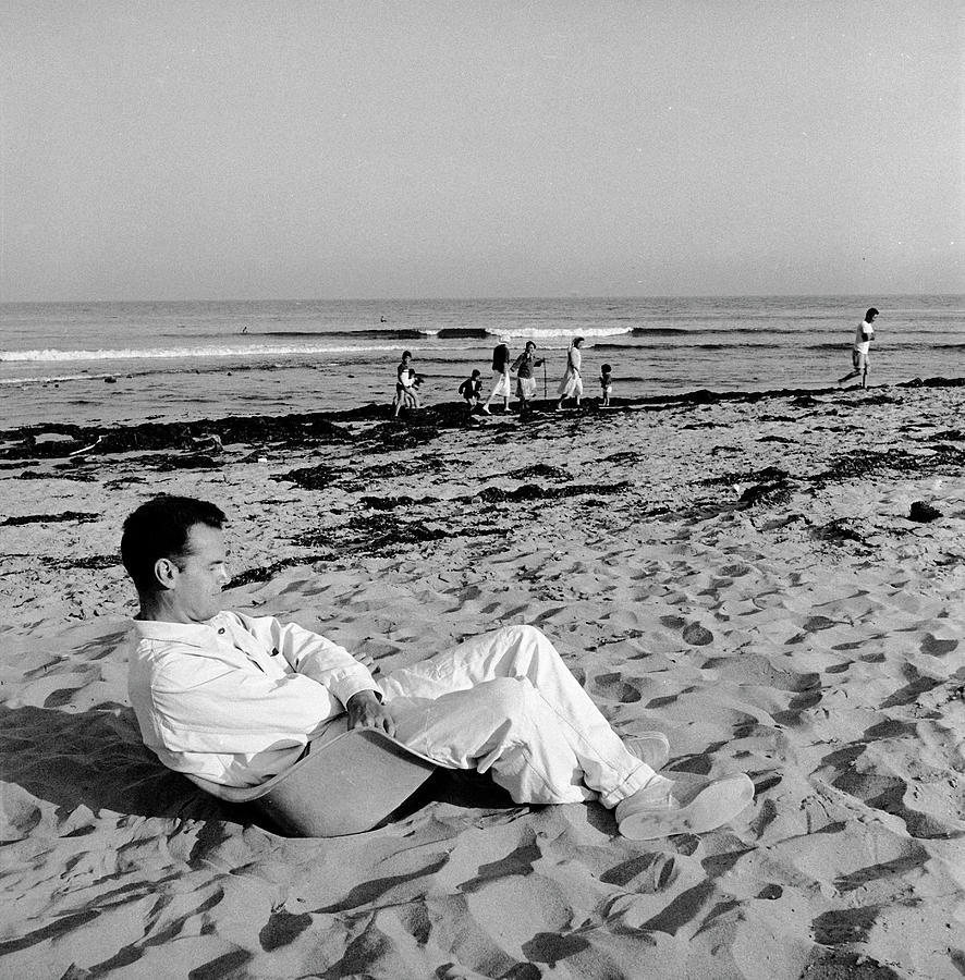 Eames On The Beach #1 Photograph by Peter Stackpole - Fine Art America