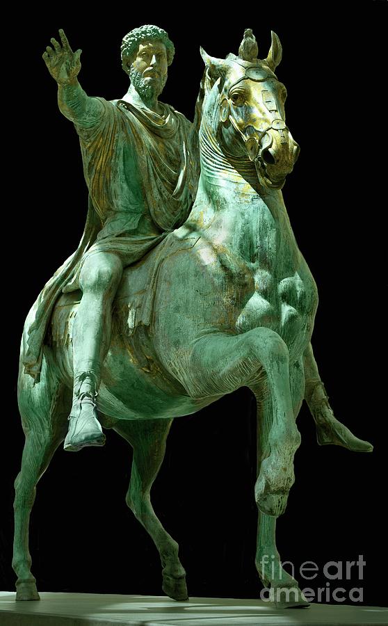 Equestrian Statue Of Marcus Aurelius #1 by Science Photo Library