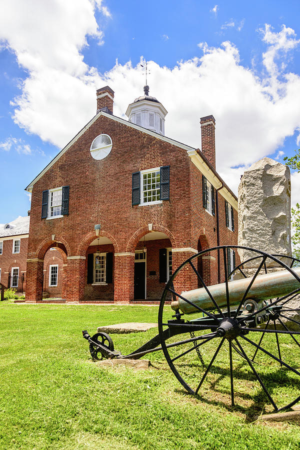 Fairfax County Courthouse Fairfax City Virginia Photograph By Mark