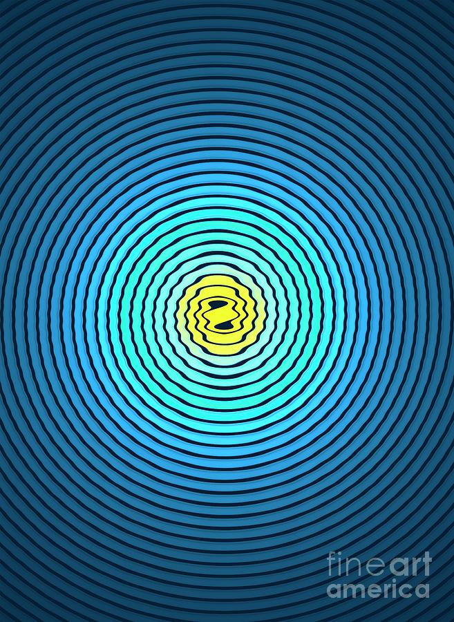 Fractal Illustration Of An Abstract Iris. Photograph by David Parker ...