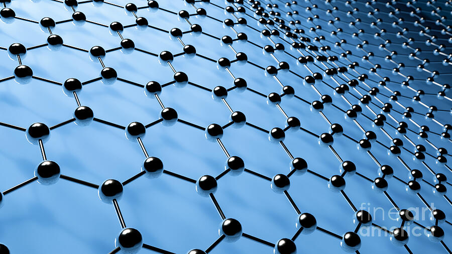 Graphene Molecular Structure #1 Photograph by Thom Leach / Science ...