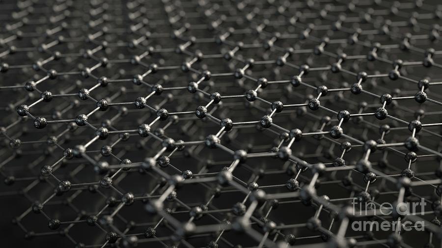 Graphite #1 Photograph by Sci-Comm Studios / Science Photo Library ...