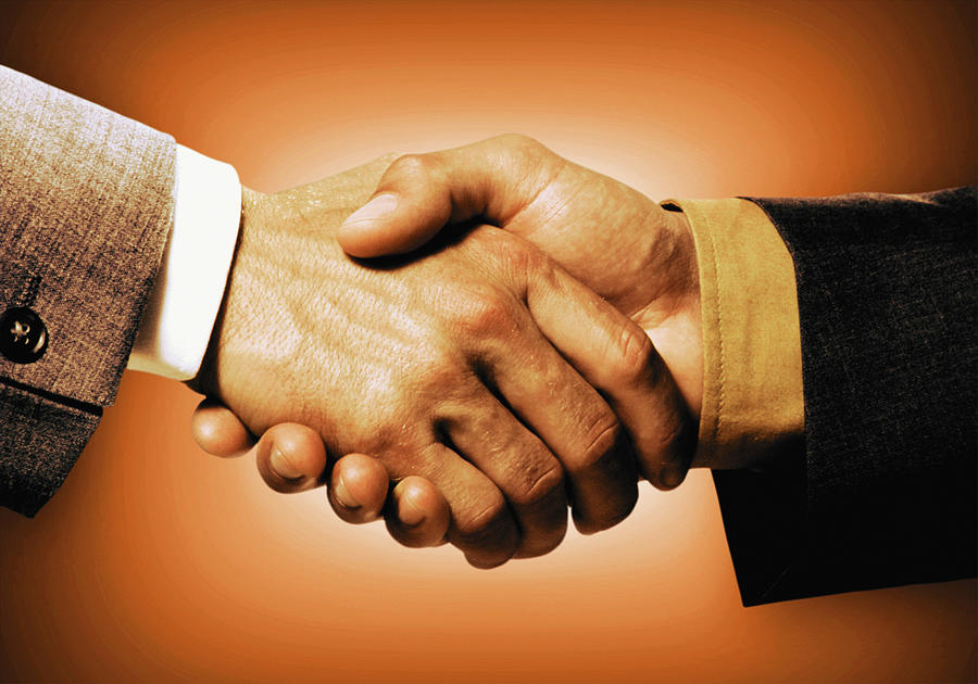 Handshake Digital Art by - Fine Art America