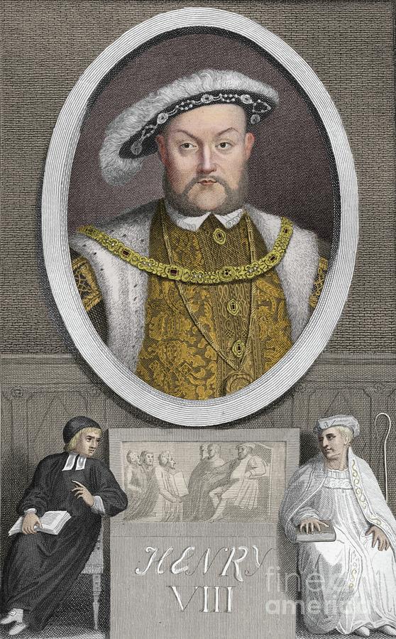 Henry Viii Drawing by Print Collector - Fine Art America