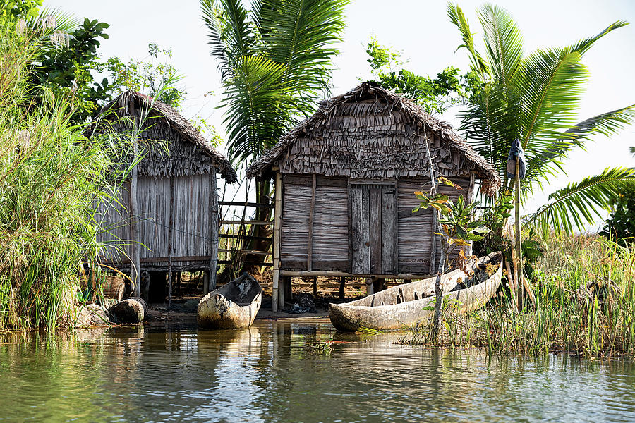 Madagascar traditional rural landscape with hut Photograph by Artush ...