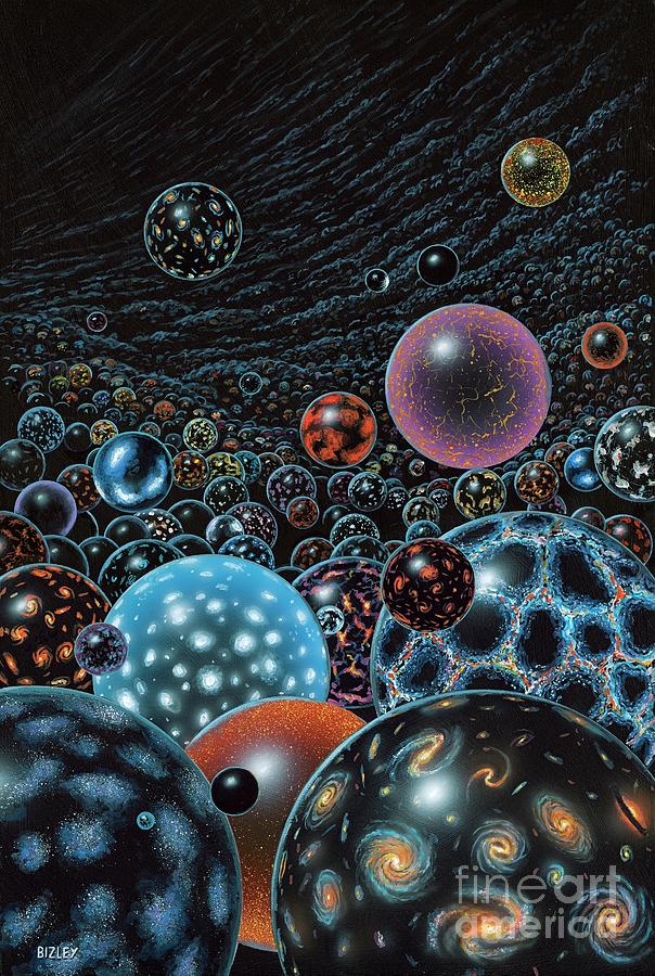 Ocean Of Multiverses Photograph by Richard Bizley/science Photo Library ...
