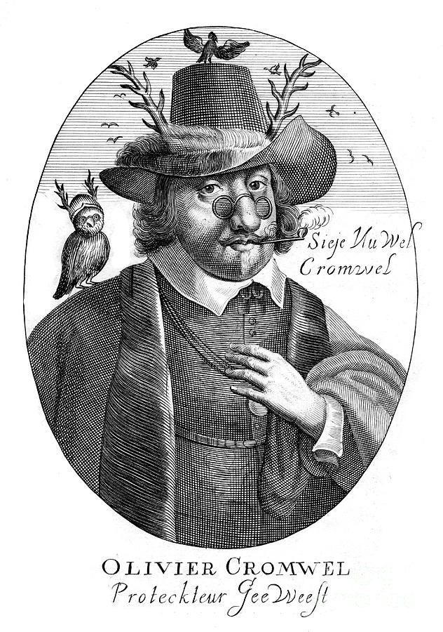 Oliver Cromwell #1 by Print Collector