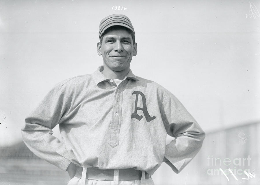 Portrait Of Chief Bender #1 by Bettmann