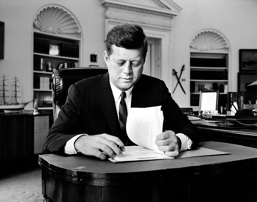 President John Fitzgerald Kennedy Digital Art by Alfred Eisenstaedt ...