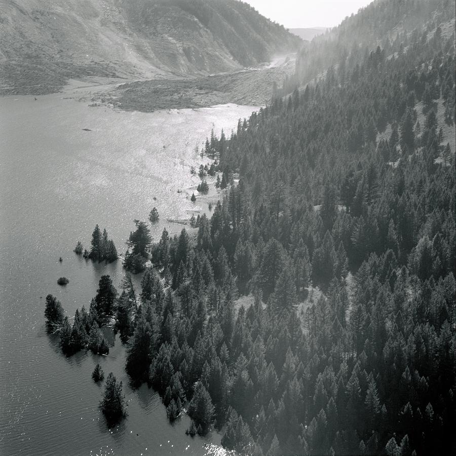 Quake Lake Overflow Digital Art by Michael Rougier - Fine Art America