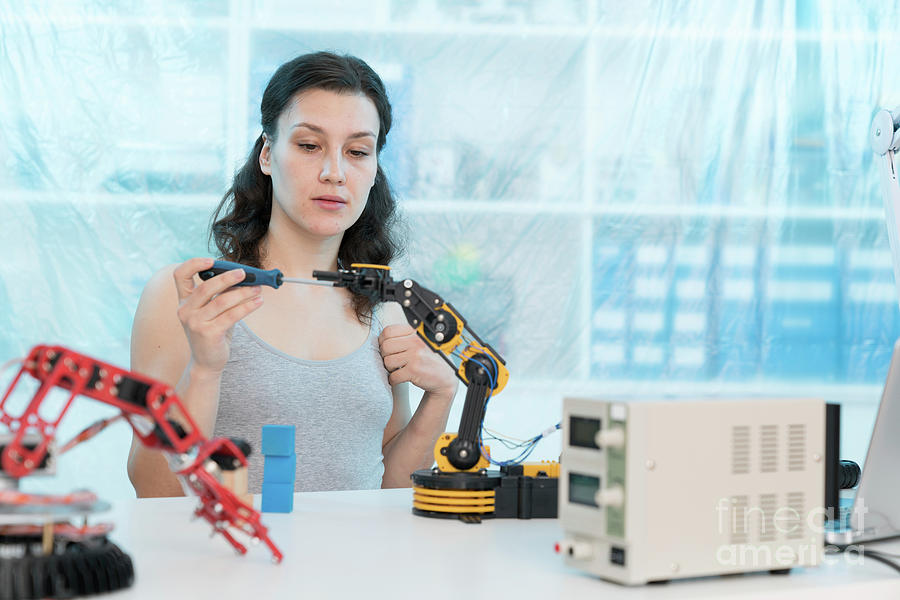 Robotics Research #1 by Science Photo Library