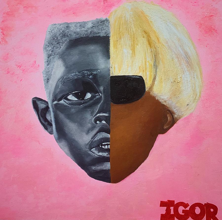 Split IGOR Painting by Julius Gray - Fine Art America
