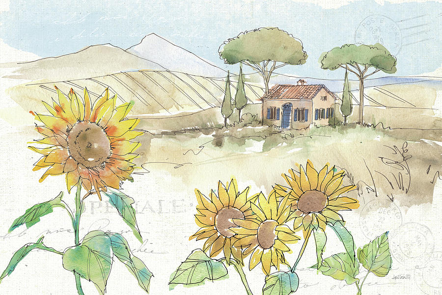 Tuscan Elegance IIi #1 Painting by Anne Tavoletti - Fine Art America