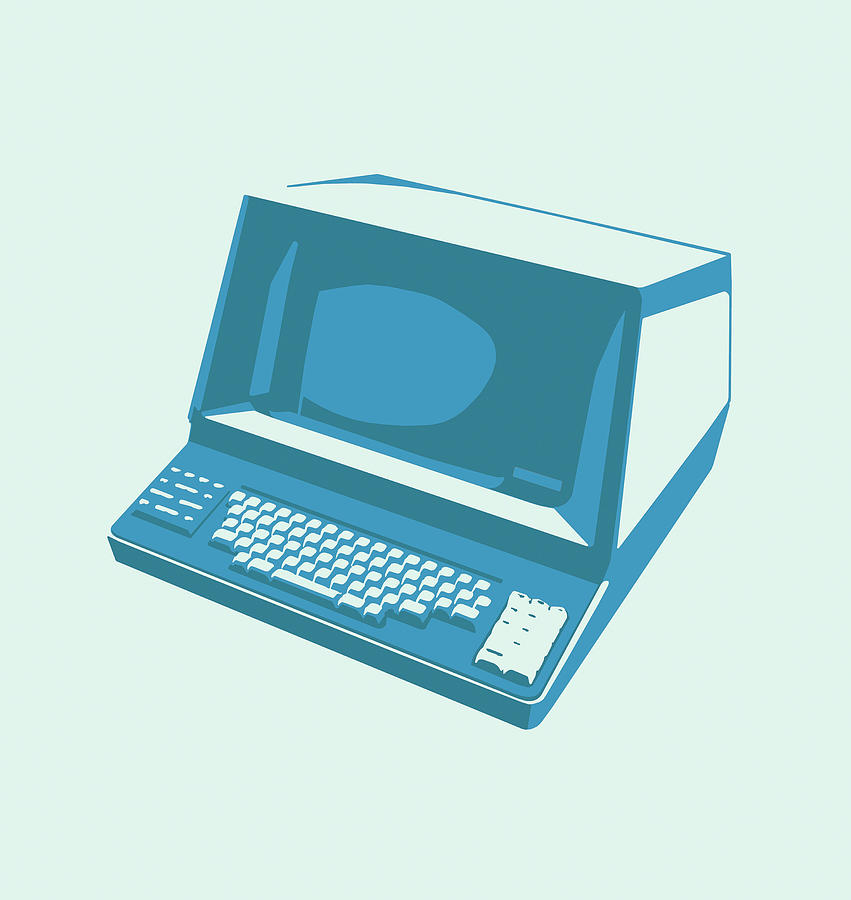 Word Processor Drawing by CSA Images - Fine Art America