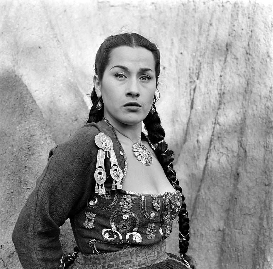 Yma Sumac Digital Art by Peter Stackpole - Fine Art America