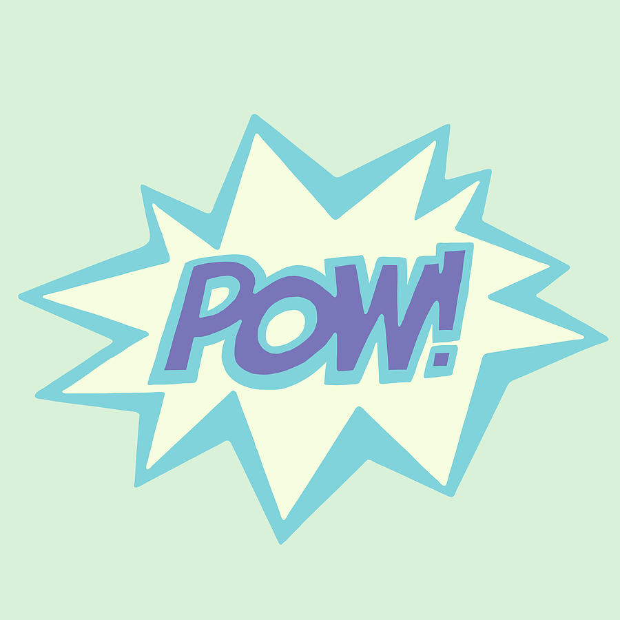 Pow Drawing by CSA Images - Fine Art America