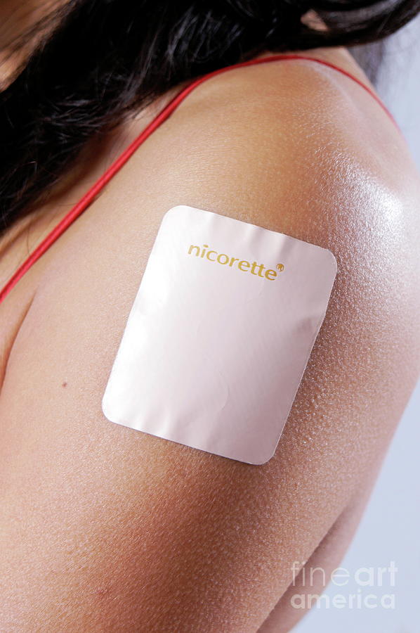 Nicotine Patch #13 by Science Photo Library