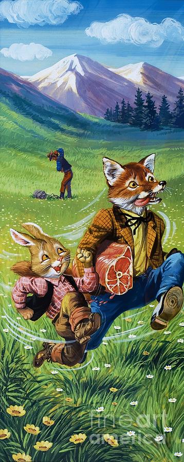 Brer Rabbit Painting by Virginio Livraghi - Fine Art America