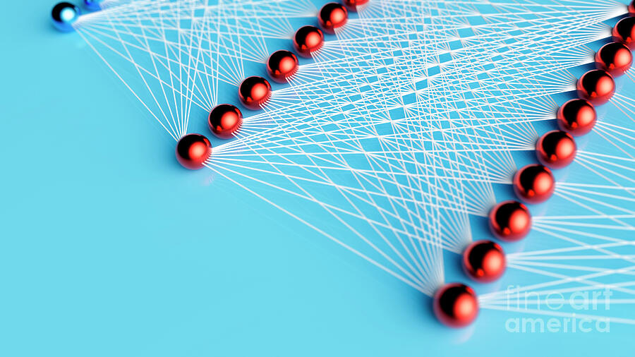 Ai Neural Network Layers #2 by Thom Leach / Science Photo Library