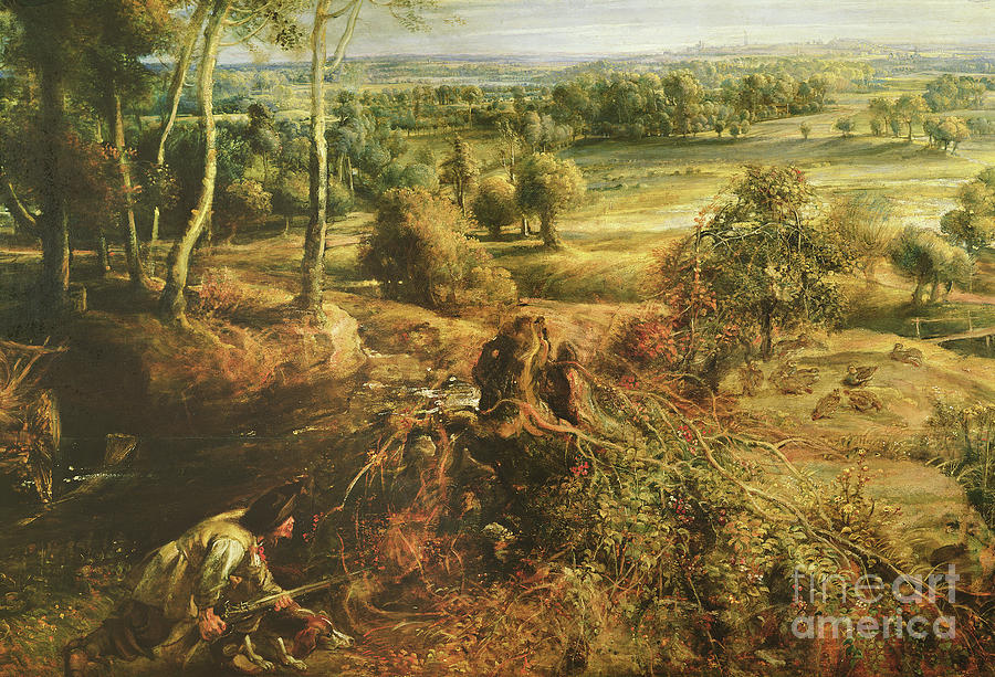 An Autumn Landscape With A View Of Het Steen In The Early Morning, C ...