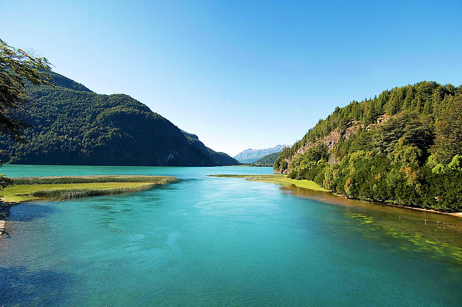 Argentina, Patagonia, Arrayanes River Digital Art by Photolatino - Fine ...