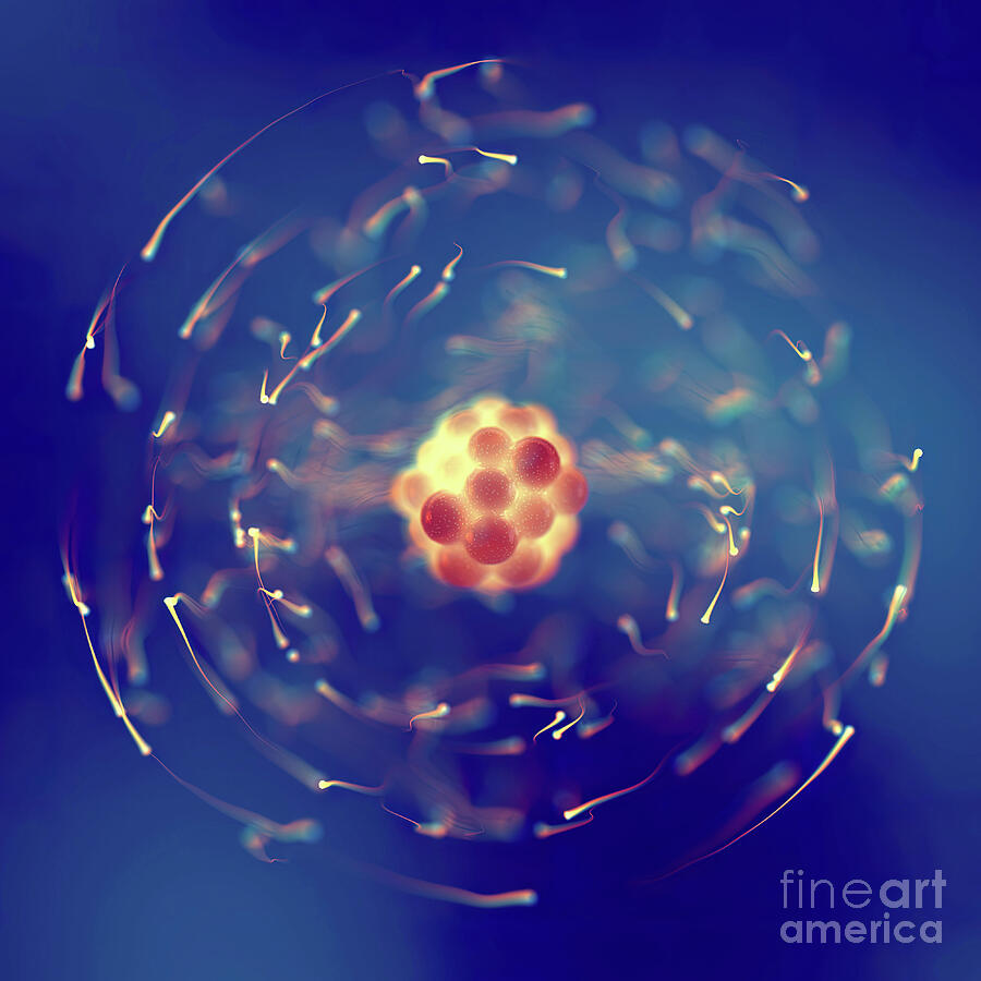 Atomic Structure #2 Photograph by Nobeastsofierce / Science Photo ...