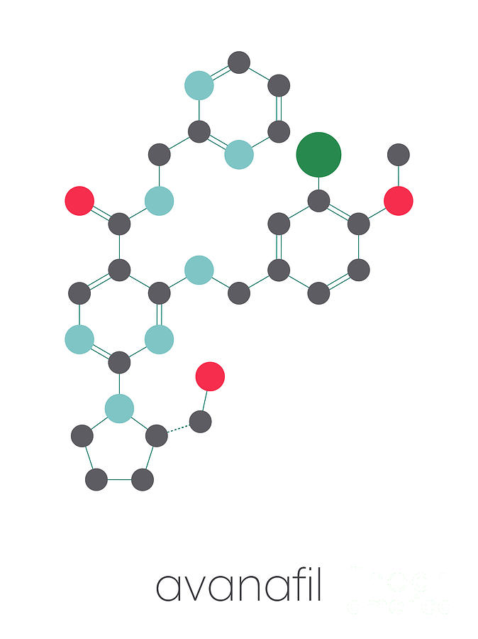 Avanafil Erectile Dysfunction Drug Photograph by Molekuul/science Photo ...