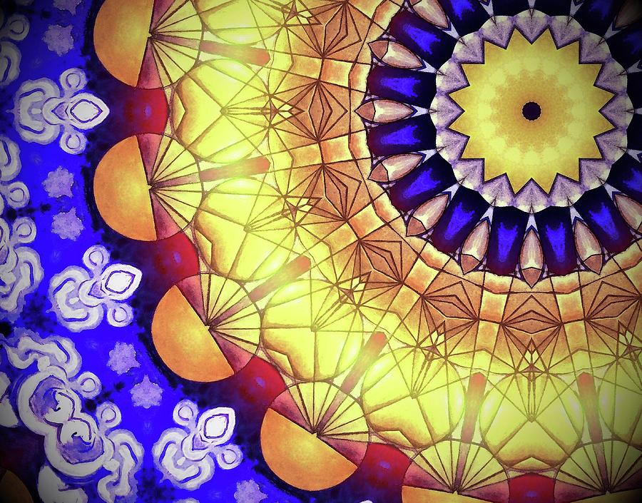 Bright Mandala Digital Art by Michell Rosenthal - Fine Art America