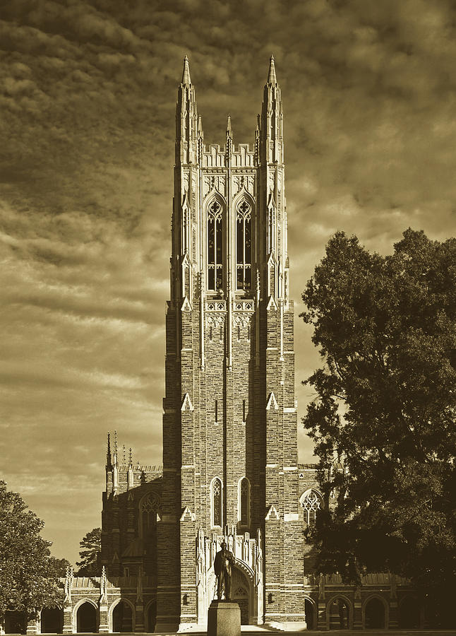 Chapel Tower - Duke University Photograph by Mountain Dreams - Fine Art America