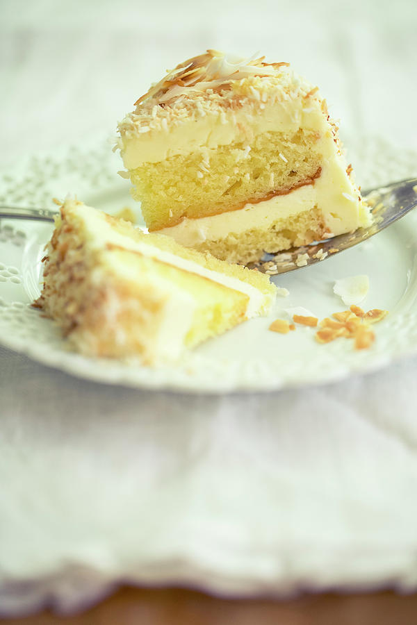 Coconut Cake Photograph by Eising Studio - Fine Art America